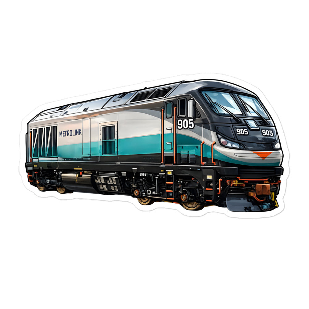 Metrolink EMD F125 (Tier 4) Sticker – Metrolink Store